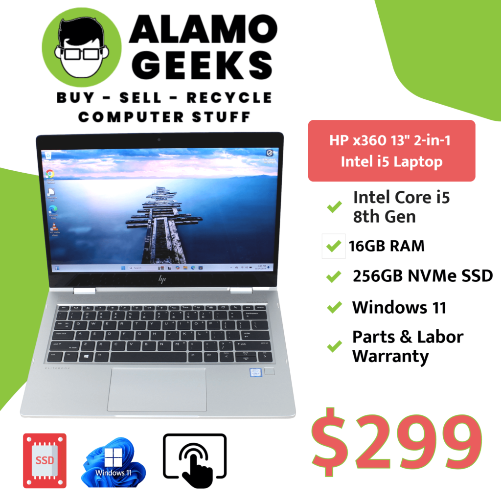 Refurbished Laptops Near Me In San Antonio | Alamo Geeks