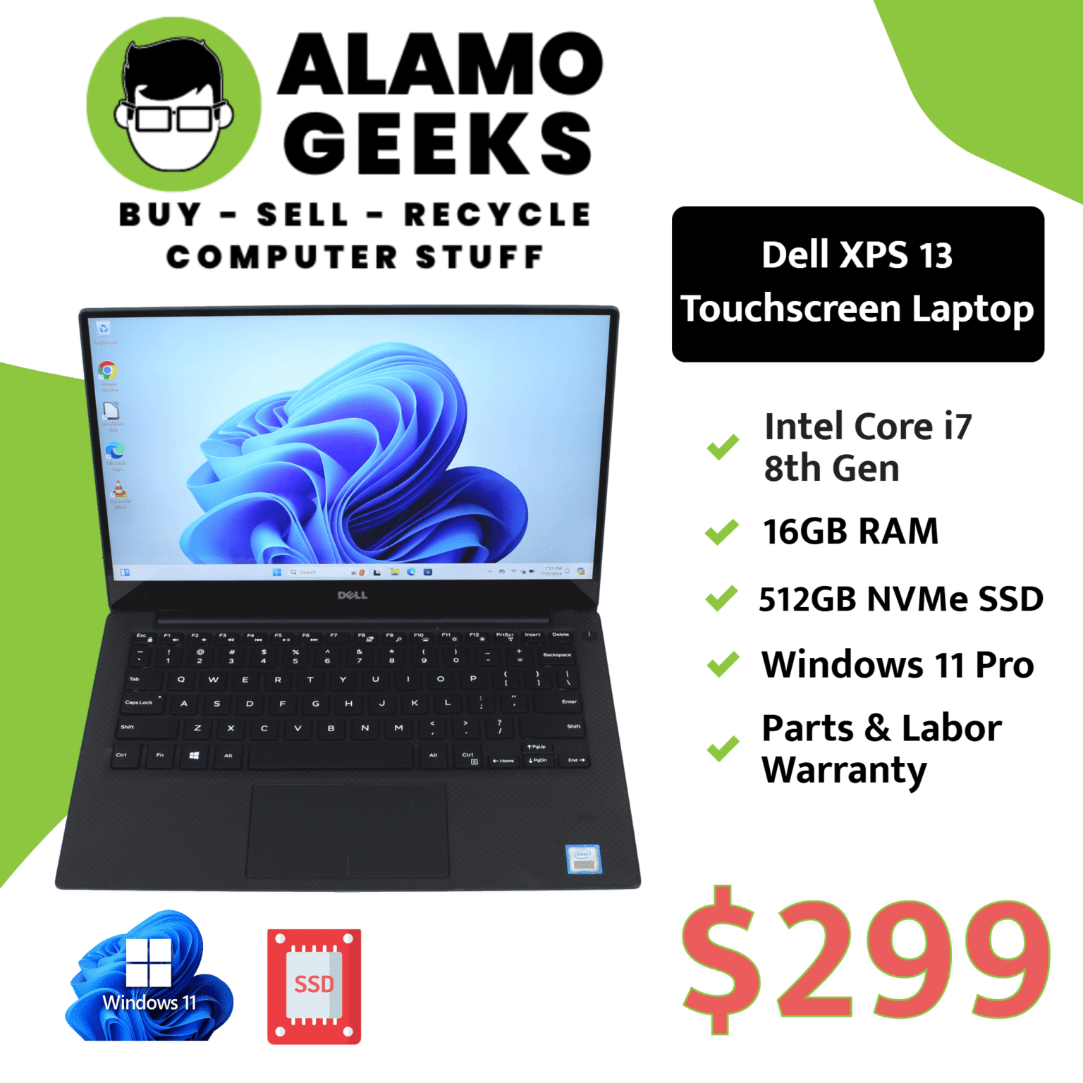 Refurbished Laptops Near Me In San Antonio | Alamo Geeks