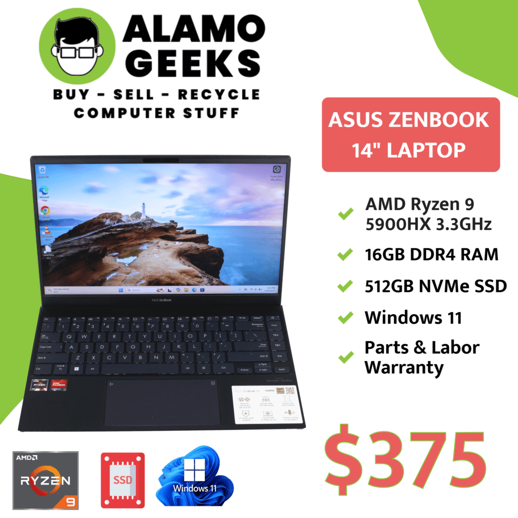 Refurbished Laptops Near Me In San Antonio | Alamo Geeks