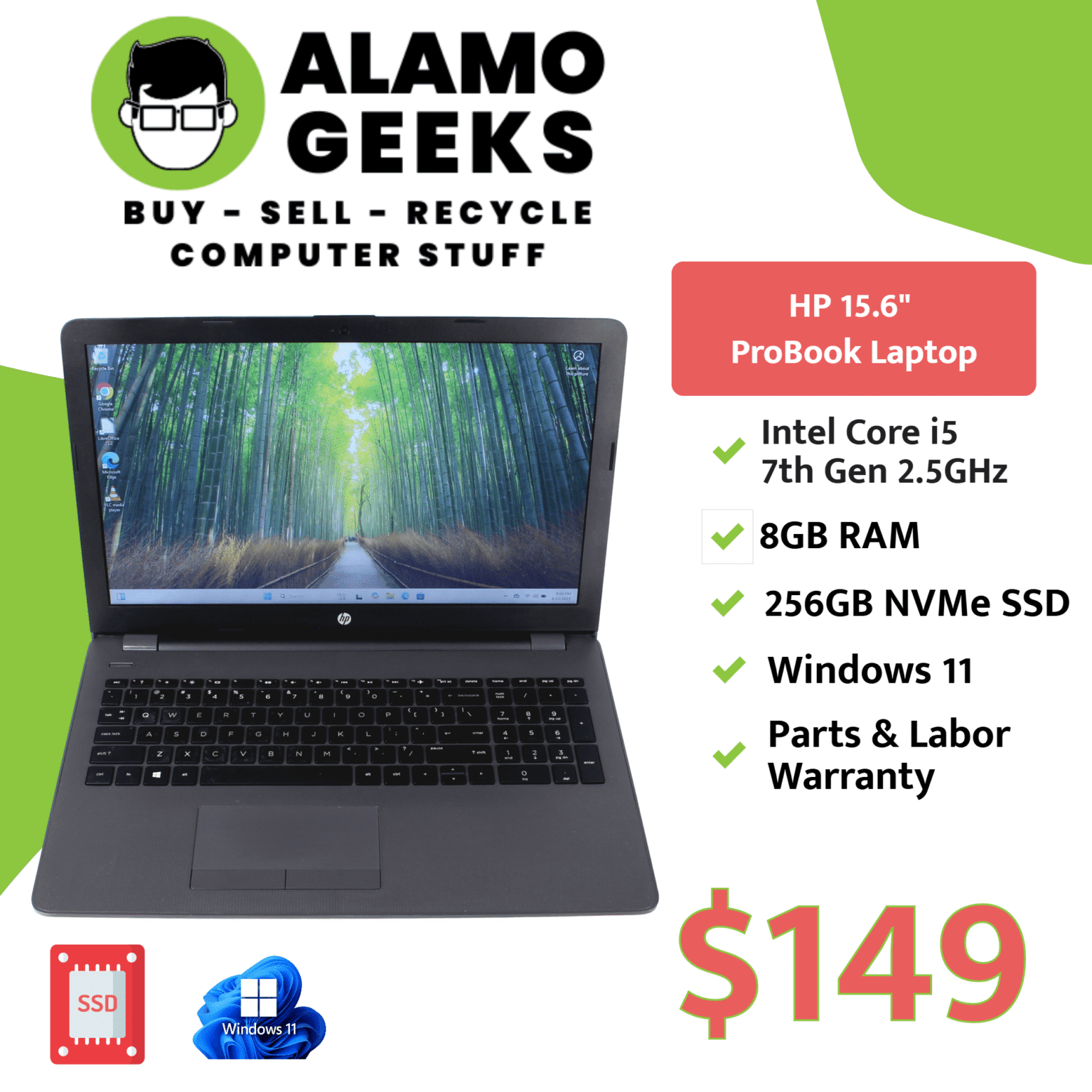 Buy HP ProBook 250 G6 15.6" Laptop - Intel Core I5 7th Gen | 8GB ...